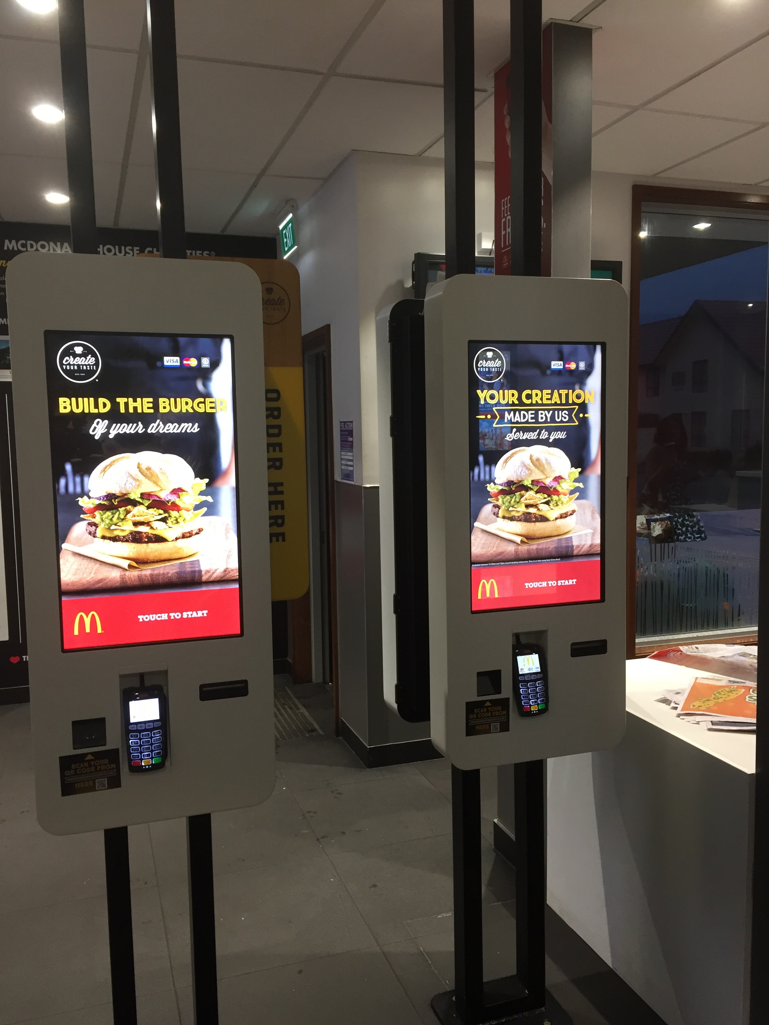 McDonalds Self Order Kiosk – Dr. Blake Porter